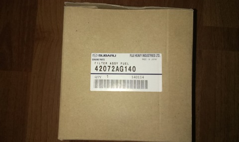 42072AG140 ФИЛЬТР ТОПЛИВНЫЙ OEM SUBARU | Запчасти на DRIVE2