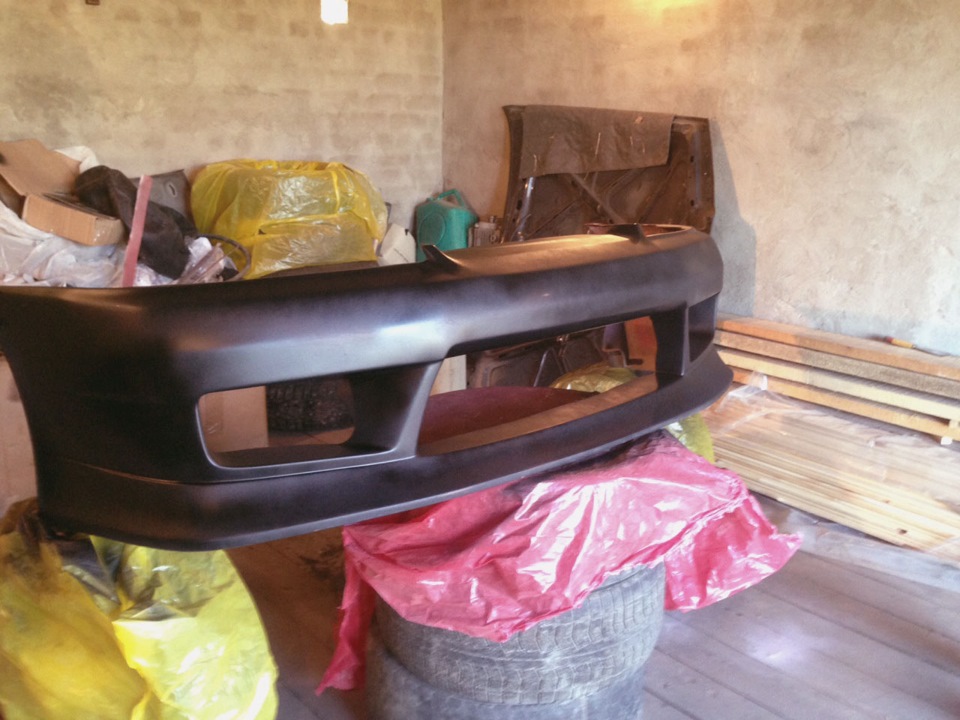 Поставил бампер Vertex — Nissan Skyline (R32), 2,5 л, 1993 года | стайлинг | DRIVE2