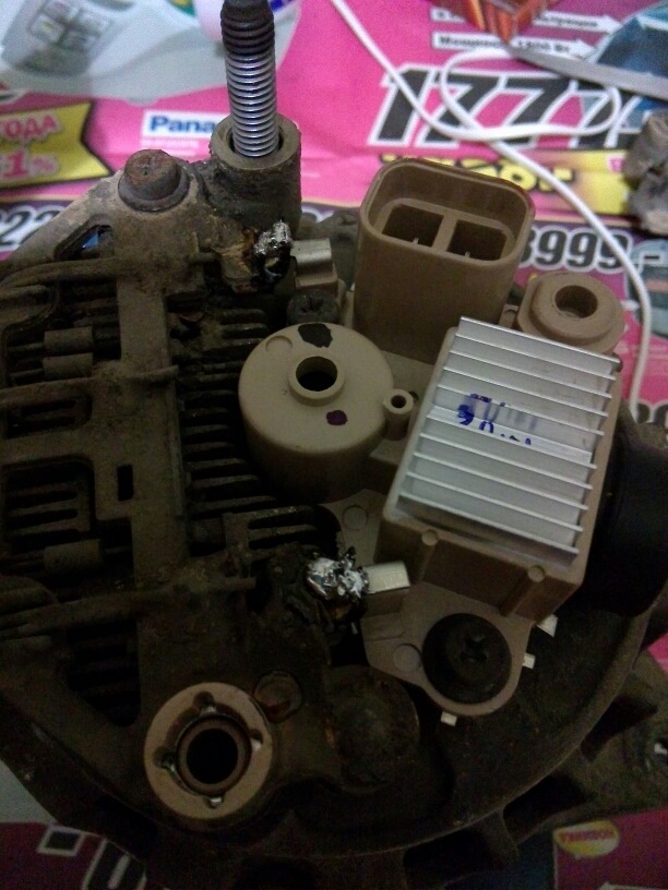 Замена генератора и акб — Hyundai Accent (2G), 2008 года | поломка | DRIVE2