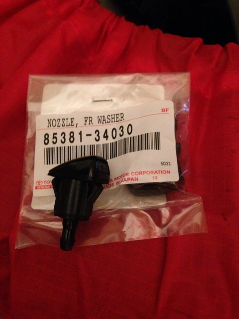 8538134030 Веерная форсунка омывателя TOYOTA LEXUS | Запчасти на DRIVE2