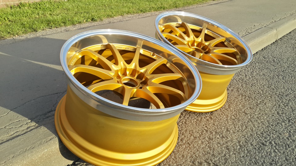 RAYS CE28N gold matte + polished — stage 3 completed) — FINISHED ...
