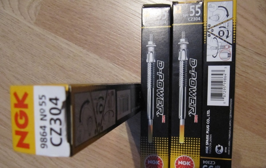 Cвечи накала — Volkswagen Golf GTI Mk5, 2 л, 2007 года | плановое ТО ...