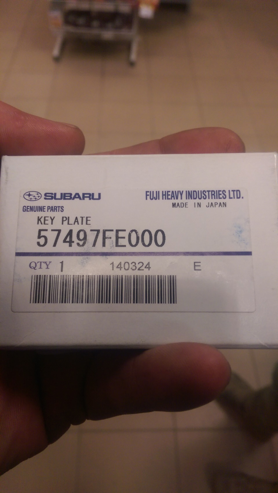 мелочи а приятно) — Subaru Impreza WRX (GD/GG), 2,5 л, 2007 года ...