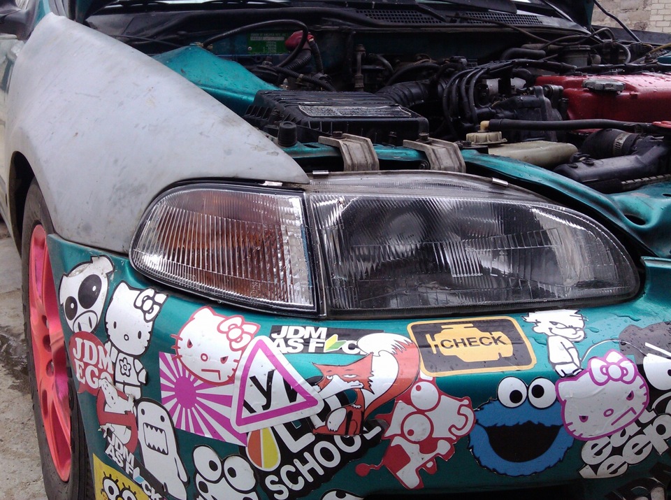 Поворотники — Honda Civic Hatchback (5G), 1,5 л, 1996 года | запчасти ...