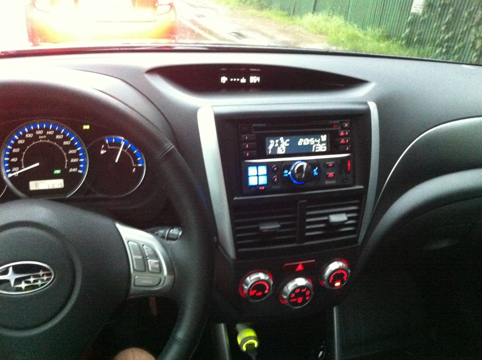 Магнитола Alpine — Subaru Forester (SH), 2 л, 2012 года | автозвук | DRIVE2