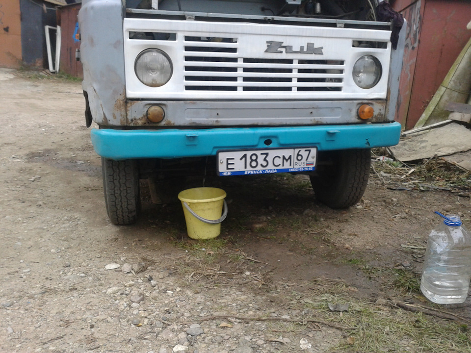 замена ОЖ — FSO Zuk, 2,1 л, 1989 года | плановое ТО | DRIVE2
