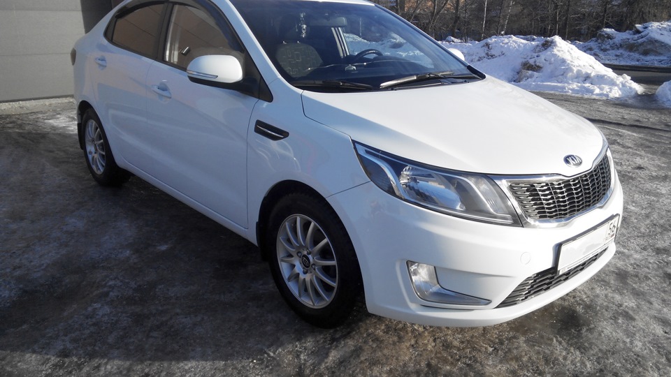 KIA Rio (3G) 1.6 бензиновый 2013 | 2013-2023 на DRIVE2