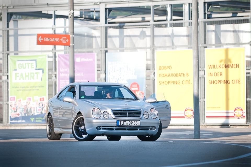 Немного фото. — Mercedes-Benz CLK 55 AMG (W208), 5,5 л, 2001 года ...