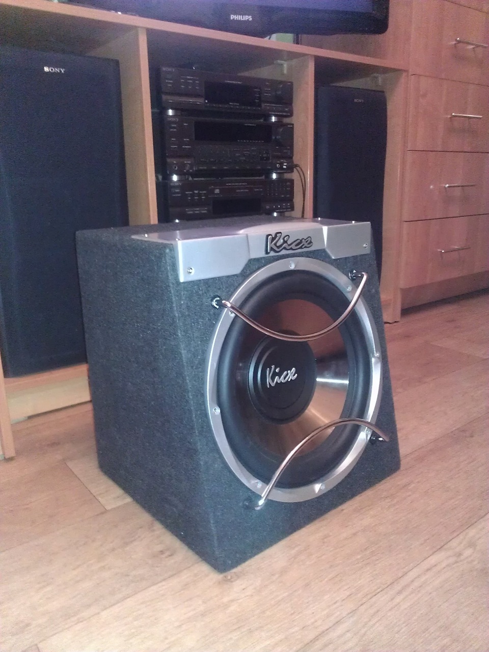 Cабвуфер kicx icq-300ba — Lada 21074, 1,6 л, 2002 года | автозвук | DRIVE2