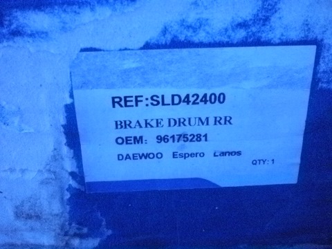 96175281 Барабан тормозной GM | Запчасти на DRIVE2