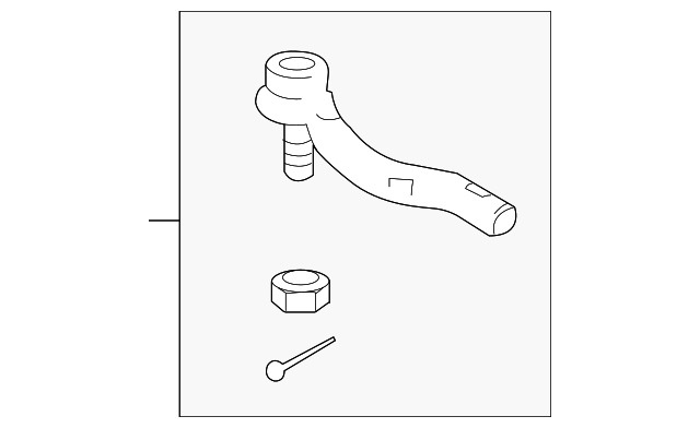 4546009050 Наконечник рулевой тяги TOYOTA LEXUS | Запчасти на DRIVE2