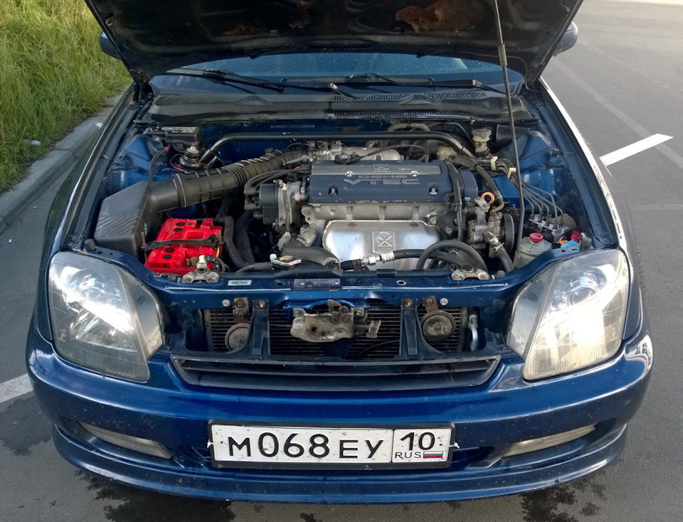 Чистота под капотом — Honda Prelude (BB5/BB6/BB7/BB8/BB9), 2 л, 1997 года | мойка | DRIVE2