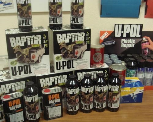 Raptor от UPOL уретановая краска стойкая к повреждениям. — DRIVE2