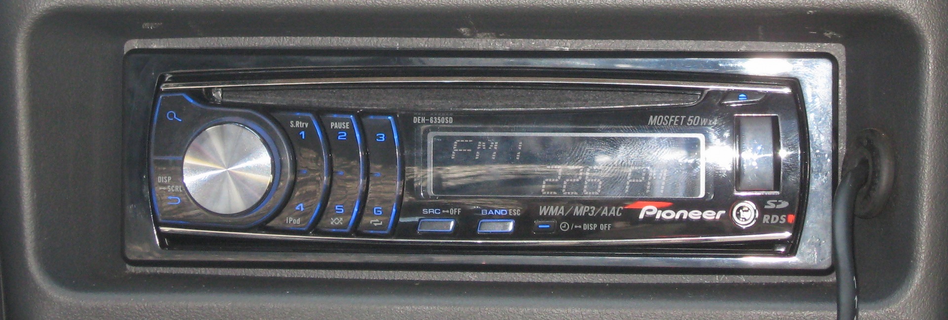 Приобрёл Pioneer DEH-6350 SD — Lada 2114, 1,5 л, 2005 года | автозвук | DRIVE2