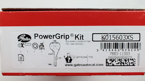 K015603XS Комплекты деталей для ремней грм GATES | Запчасти на DRIVE2