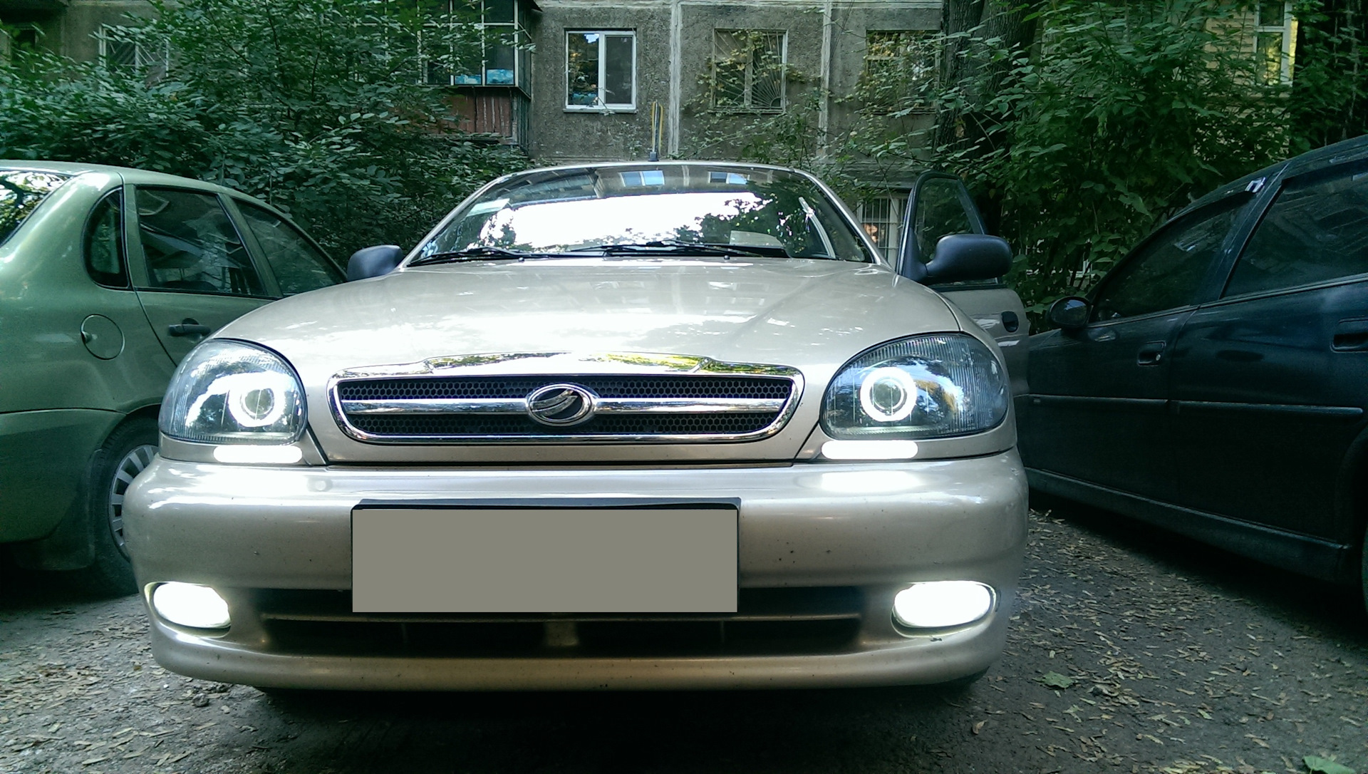 Установка линз 10.09.2017 — Daewoo Sens, 1,3 л, 2003 года | тюнинг | DRIVE2