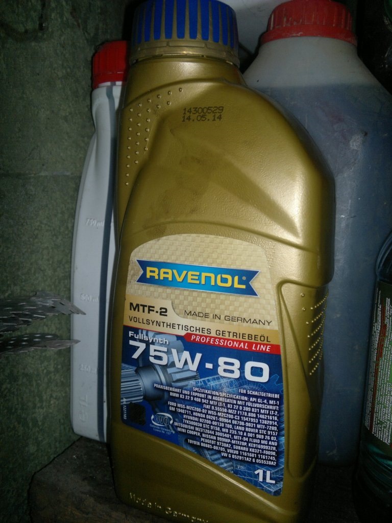 1547953 Масло трансмиссионное МКПП 1L 75W FE / МКПП (MMT6) Ford ...