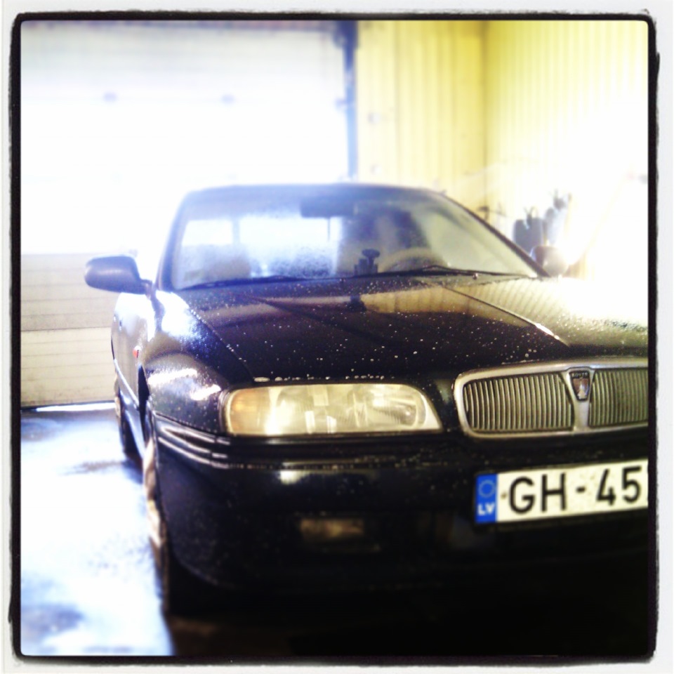 купание 600-го — Rover 600, 2 л, 1998 года | мойка | DRIVE2