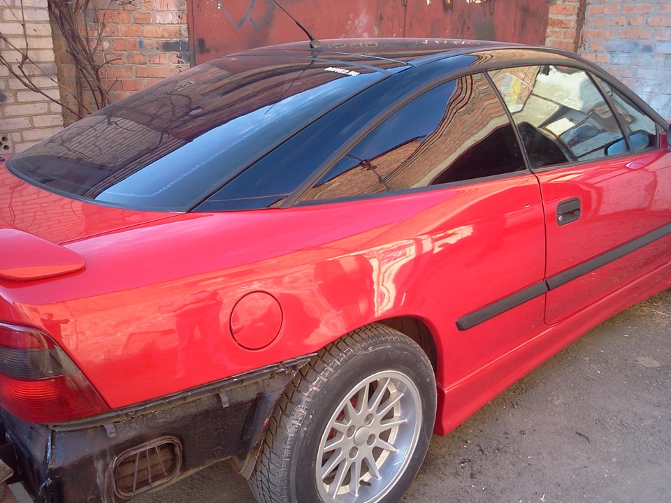 Новая кепка:))) — Opel Calibra, 2 л, 1991 года | кузовной ремонт | DRIVE2