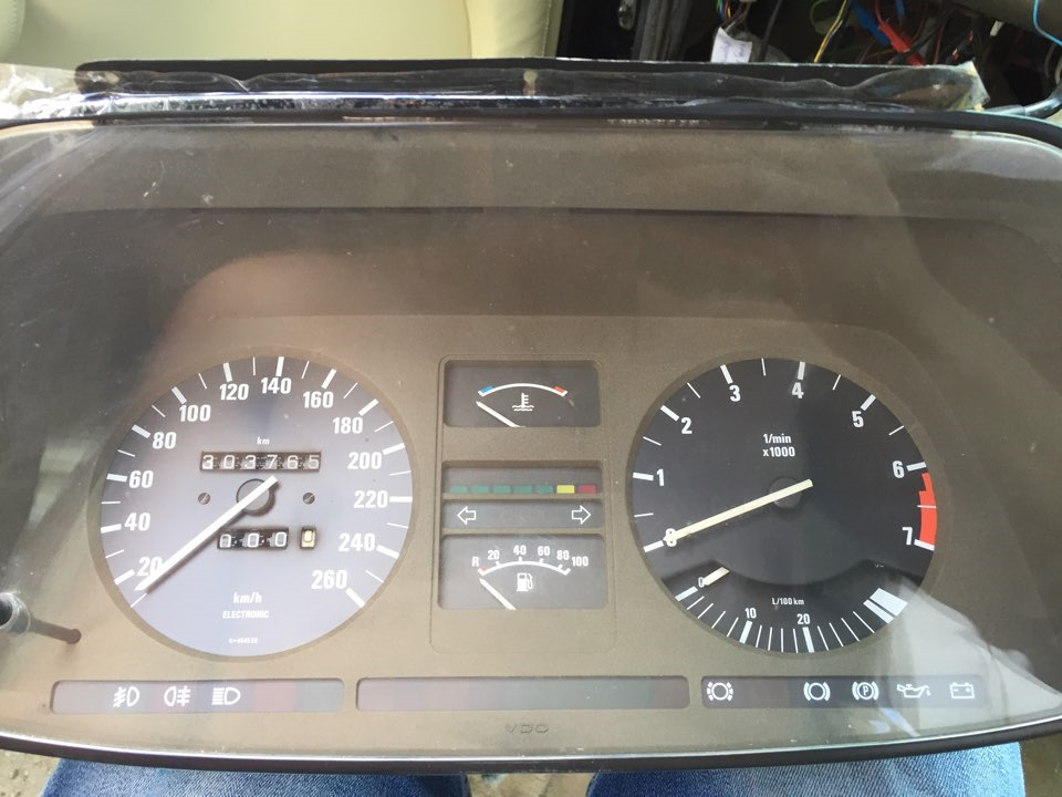 Подключение панели приборов BMW e23 — BMW 7 series (E23), 3,5 л, 1986 ...