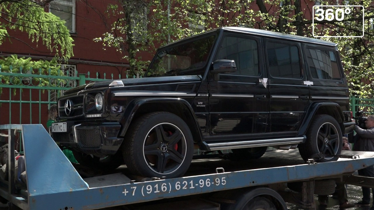 G…Руслана Шамсуарова выставили на торги — Mercedes-Benz G-Class (W463 1G), 3 л, 2010 года ...
