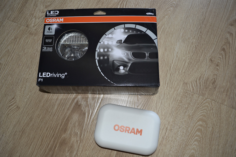 ПТФ Osram LEDriving F1 как ДХО… — Ford Focus Hatchback III, 1,6 л, 2012 ...