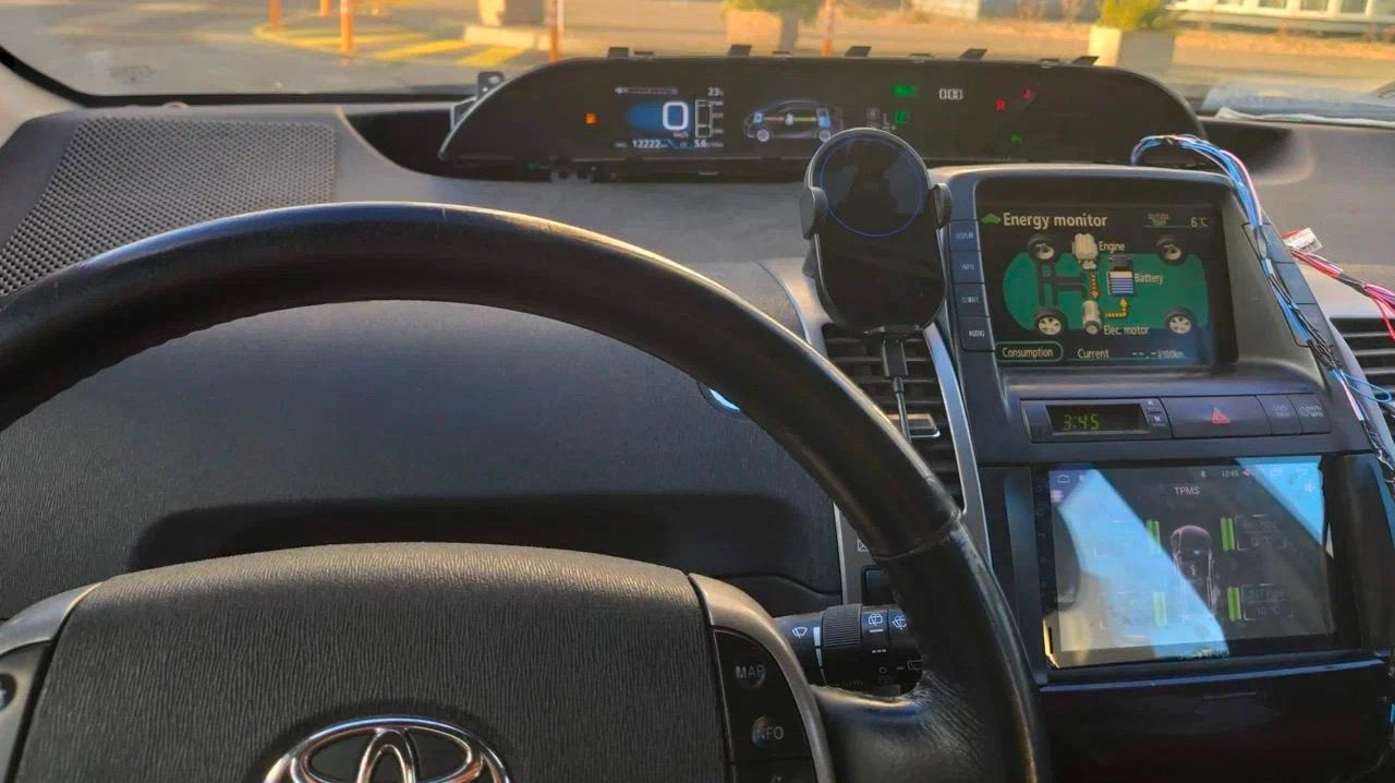 prius 5# combination meter ч10: odometer & fuel consumption — Toyota ...