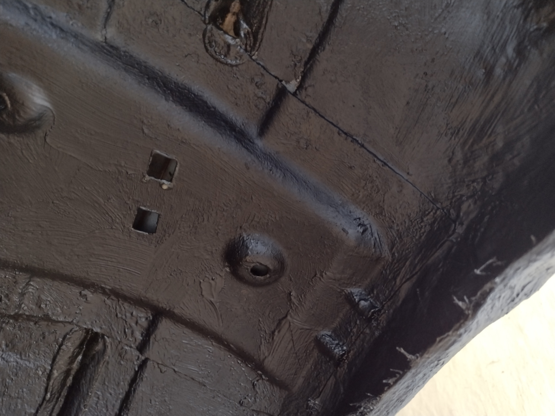 Обработка кузова: арок, порогов, заднего днища, лонжеров — Volvo XC90 ...