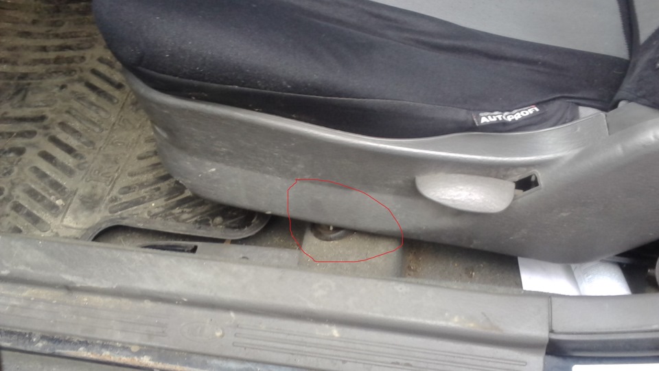 Салазка водительского сиденья — KIA Spectra, 1,6 л., 2008 года ...
