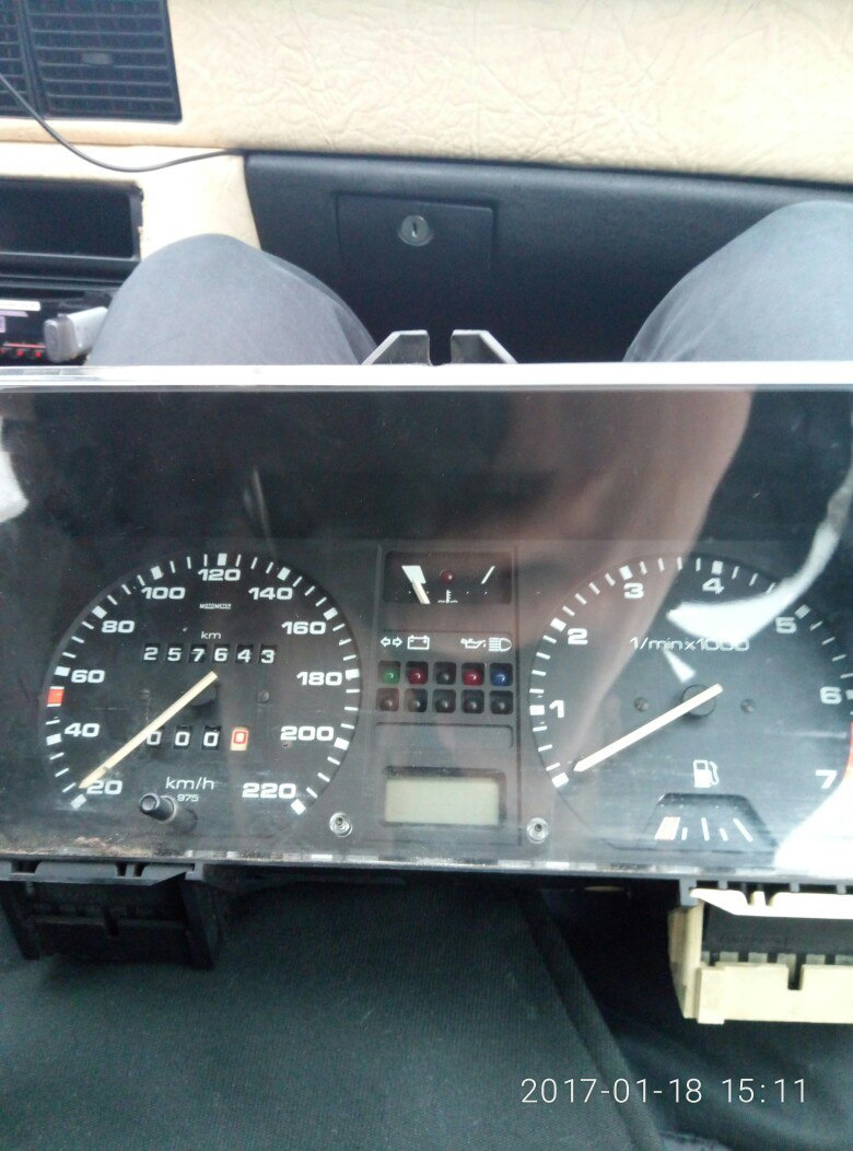 Приборная панель. Помогите — Volkswagen Jetta II, 1,6 л., 1984 года ...