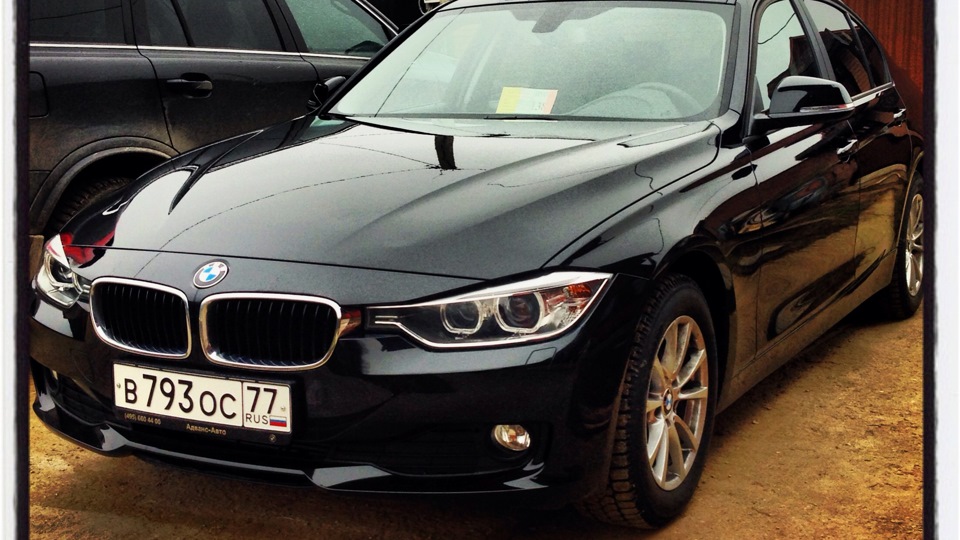 Лепестки на решетки противотуманных фар — BMW 3 series (F30), 1,6 л ...