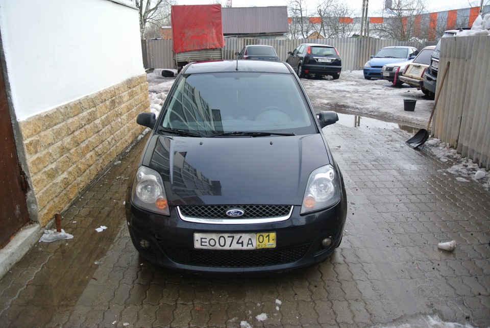 фото после мойки ! — Ford Fiesta (Mk V), 1,6 л, 2007 года | фотография ...