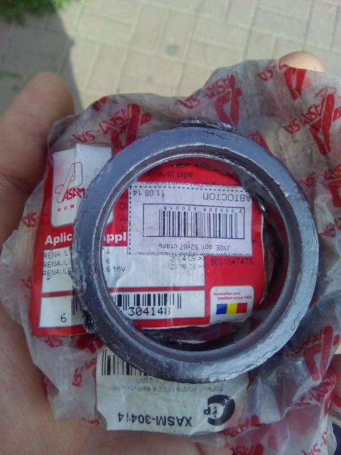 6001547473 Уплотнительное кольцо шарового RENAULT | Запчасти на DRIVE2