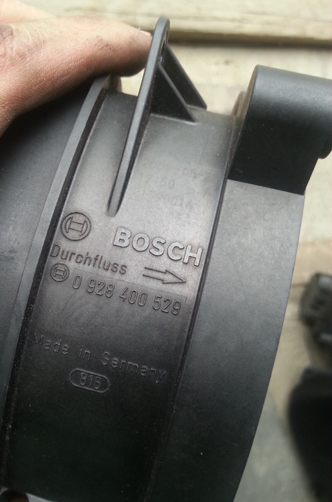 0928400529 Датчик массового расхода воздуха BOSCH | Запчасти на DRIVE2