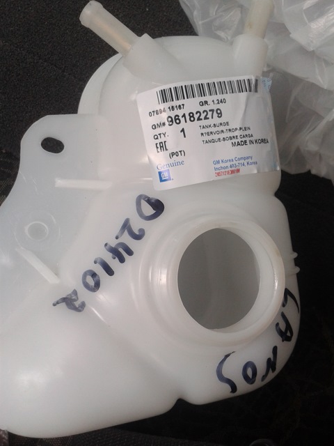 96182279 Бачок расширительный GM | Запчасти на DRIVE2