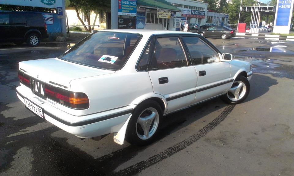 Ну вот и помылись. — Toyota Sprinter (90), 1,5 л, 1989 года | мойка ...