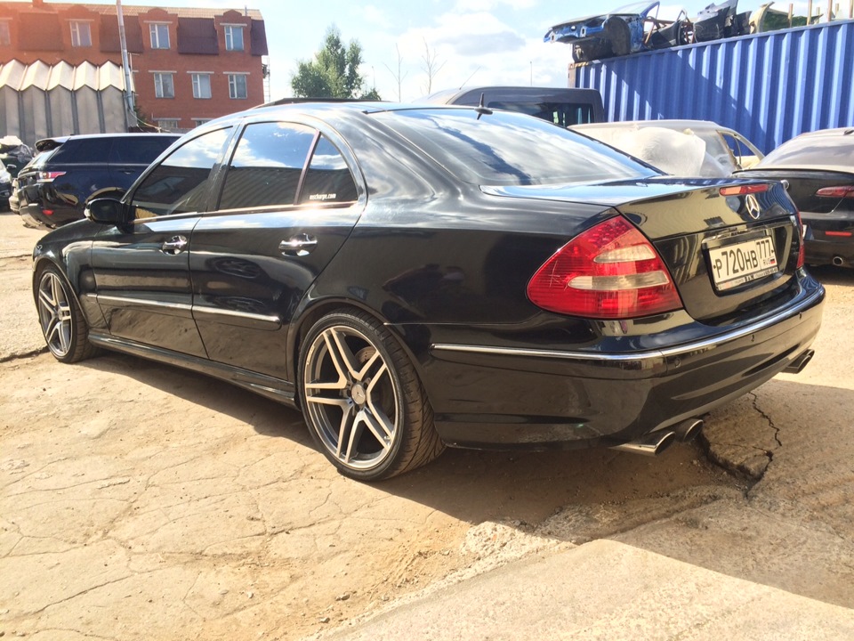 Продается E55 AMG w211 — Moscow Supercharge на DRIVE2