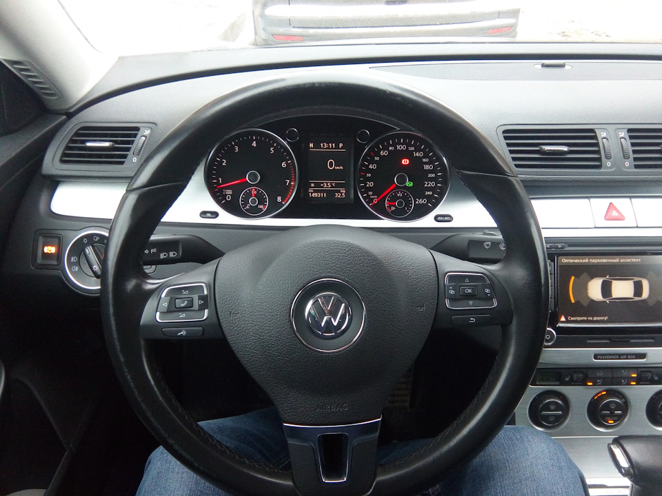 Установка руля B7 — Volkswagen Passat B6, 2 л, 2007 года | тюнинг | DRIVE2
