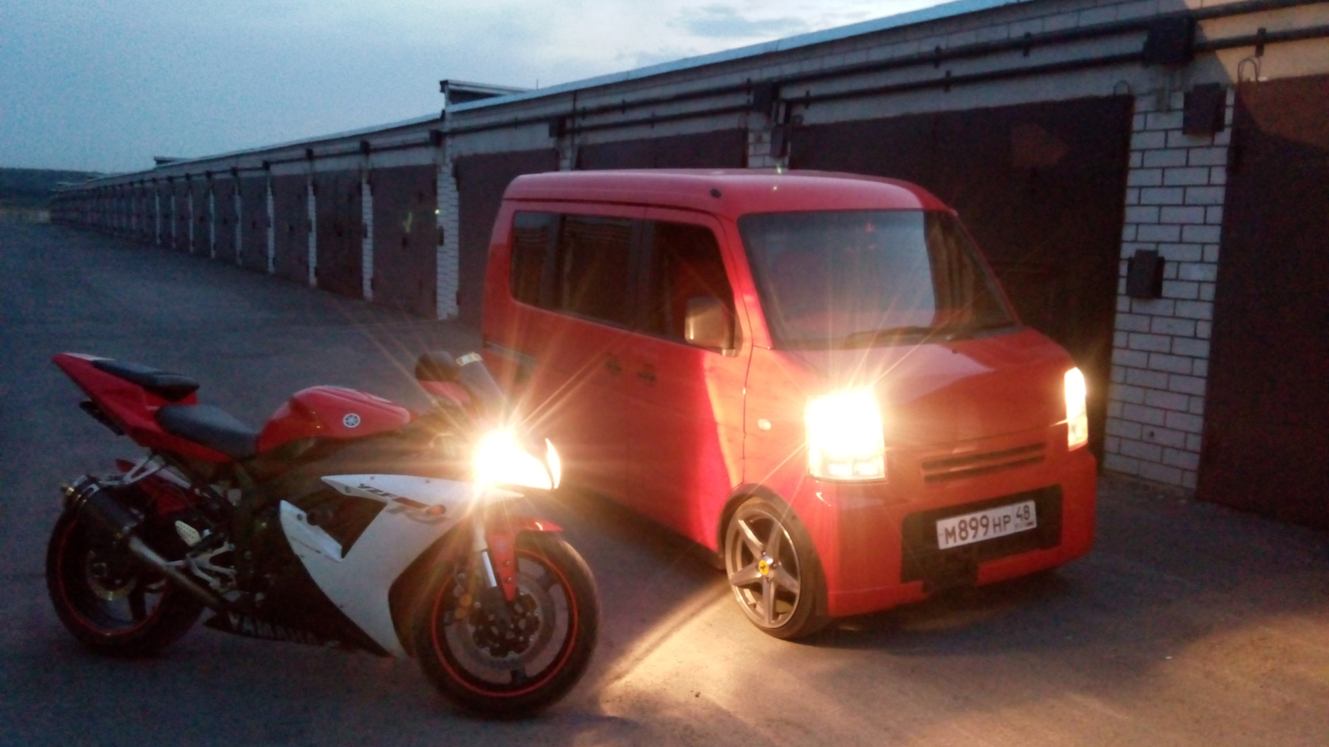 Три фотки… — Suzuki Every (DA64), 0,6 л, 2006 года | фотография | DRIVE2