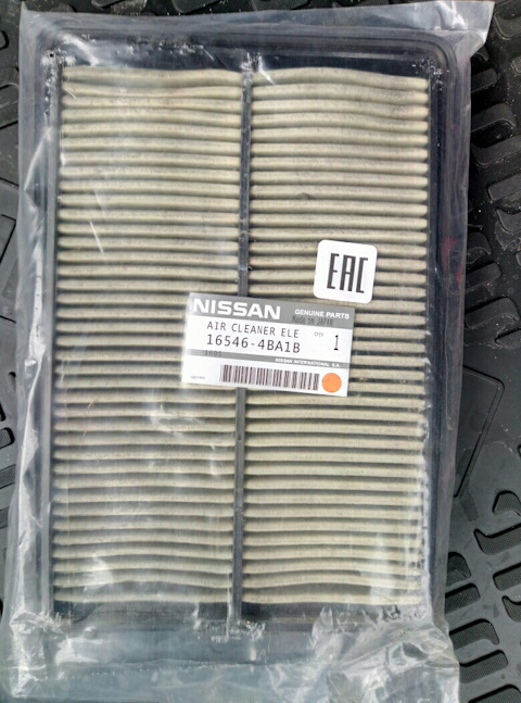 165464BA1B Фильтр воздушный NISSAN INFINITI | Запчасти на DRIVE2