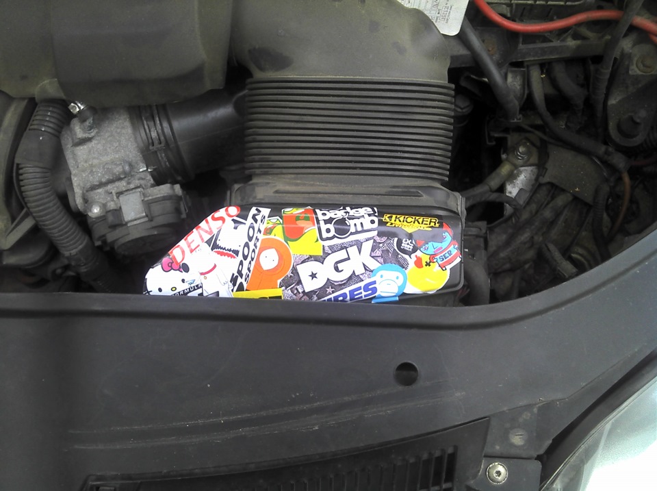 Sticker bombing теперь и у нас))) — Volkswagen Jetta V, 2,5 л, 2005 ...