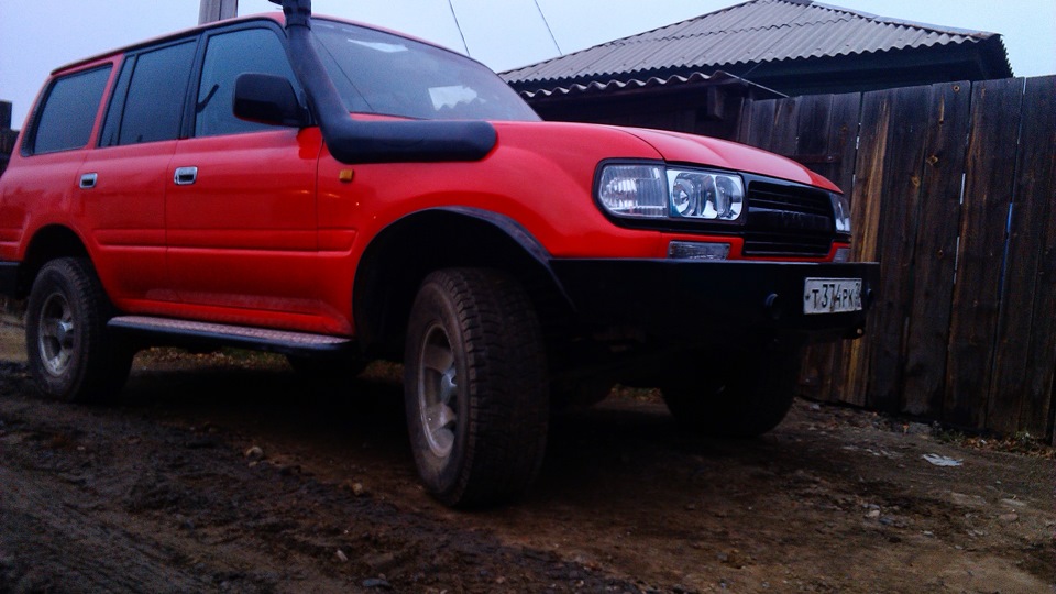 Toyota Land Cruiser 80 4.2 дизельный 1993 | БУЦЕФАЛ на DRIVE2