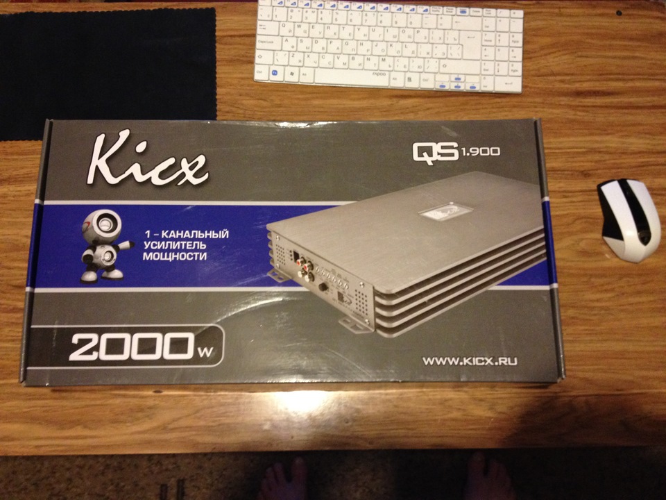 Усилитель Kicx QS-1.900 — Lada 21104, 1,5 л, 2003 года | автозвук | DRIVE2
