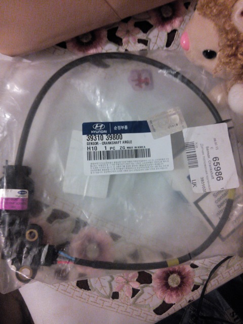 3931039800 Датчик положения коленвала KIA HYUNDAI | Запчасти на DRIVE2