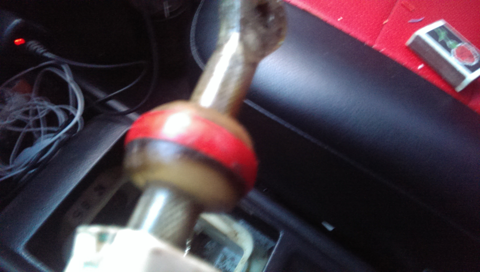 Полиуретановое кольцо в ручку КПП — Chevrolet Aveo Sedan (1G), 1,8 л ...