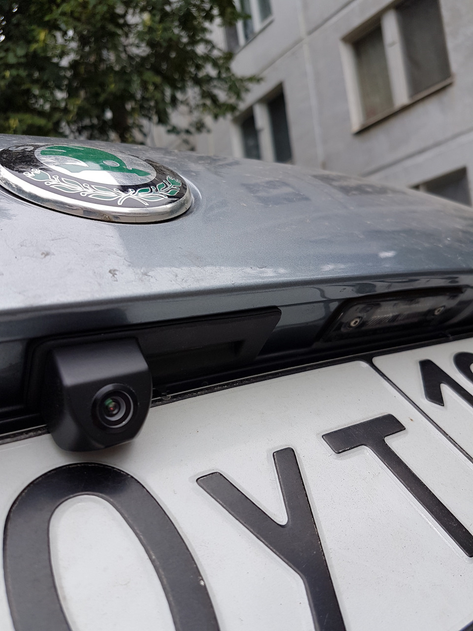 Запилил камеру — Skoda Octavia A5 Mk2, 1,8 л, 2012 года | аксессуары ...