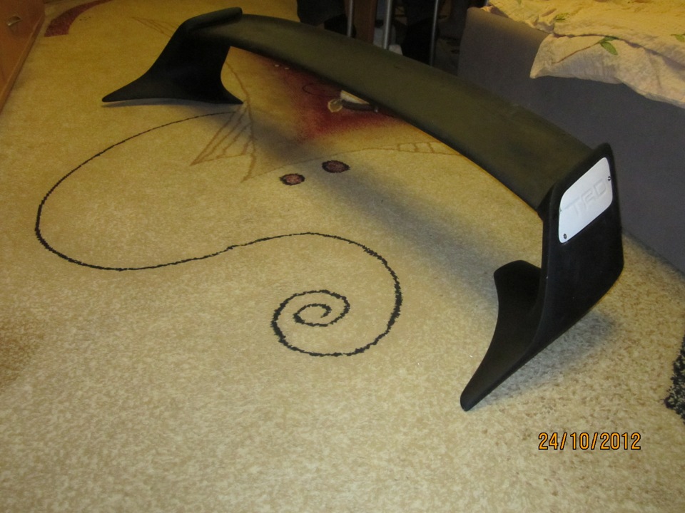 Spoiler TRD — Toyota Corolla Levin (AE110/111), 1,6 л, 1999 года ...