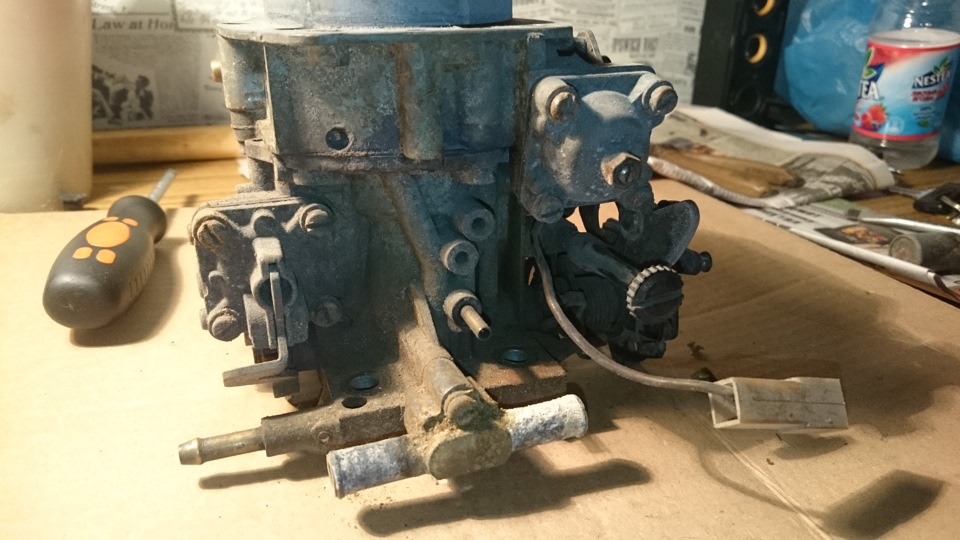 чистка карба от и до — Lada 21091, 1,1 л, 1992 года | своими руками ...