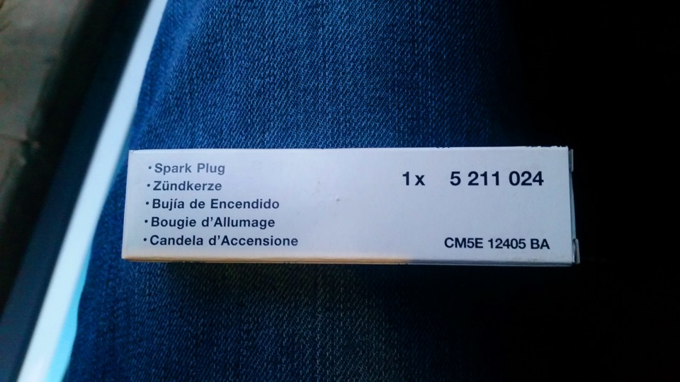 Замена свечей (33700 км.) — Ford Focus Sedan III, 2 л, 2013 года ...