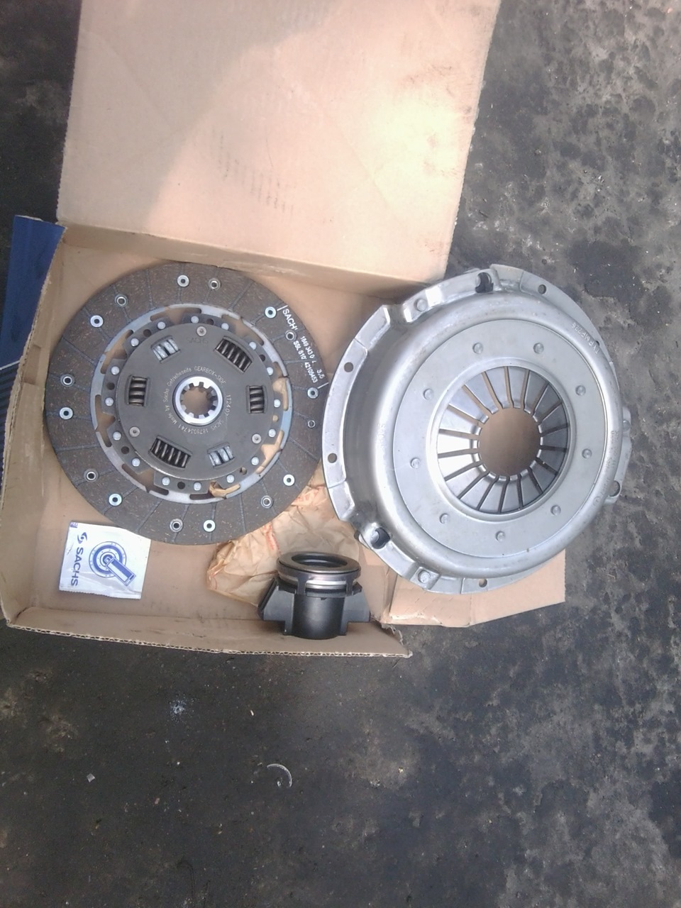 Сцепление Sachs — ГАЗ 2410, 2,4 л, 1989 года | своими руками | DRIVE2